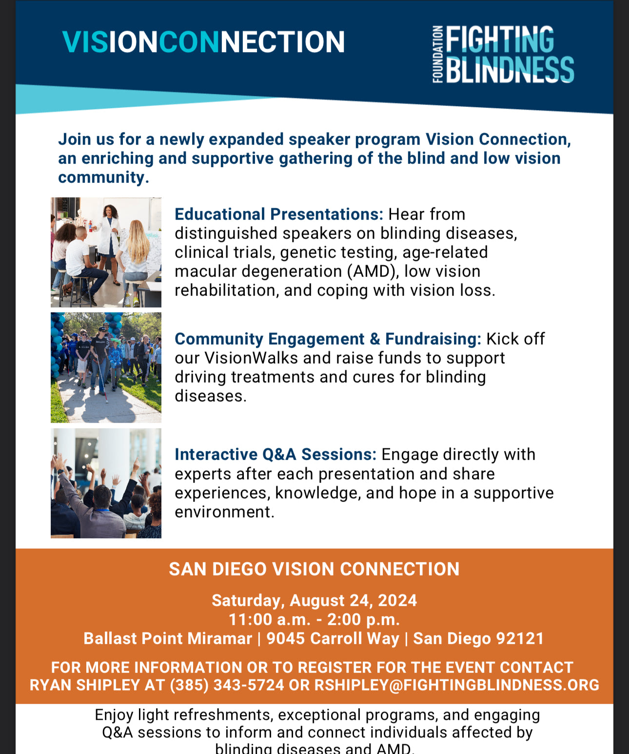 You’re Invited!!! VisionWalk Kickoff Event 2024 – Unblurred Collection